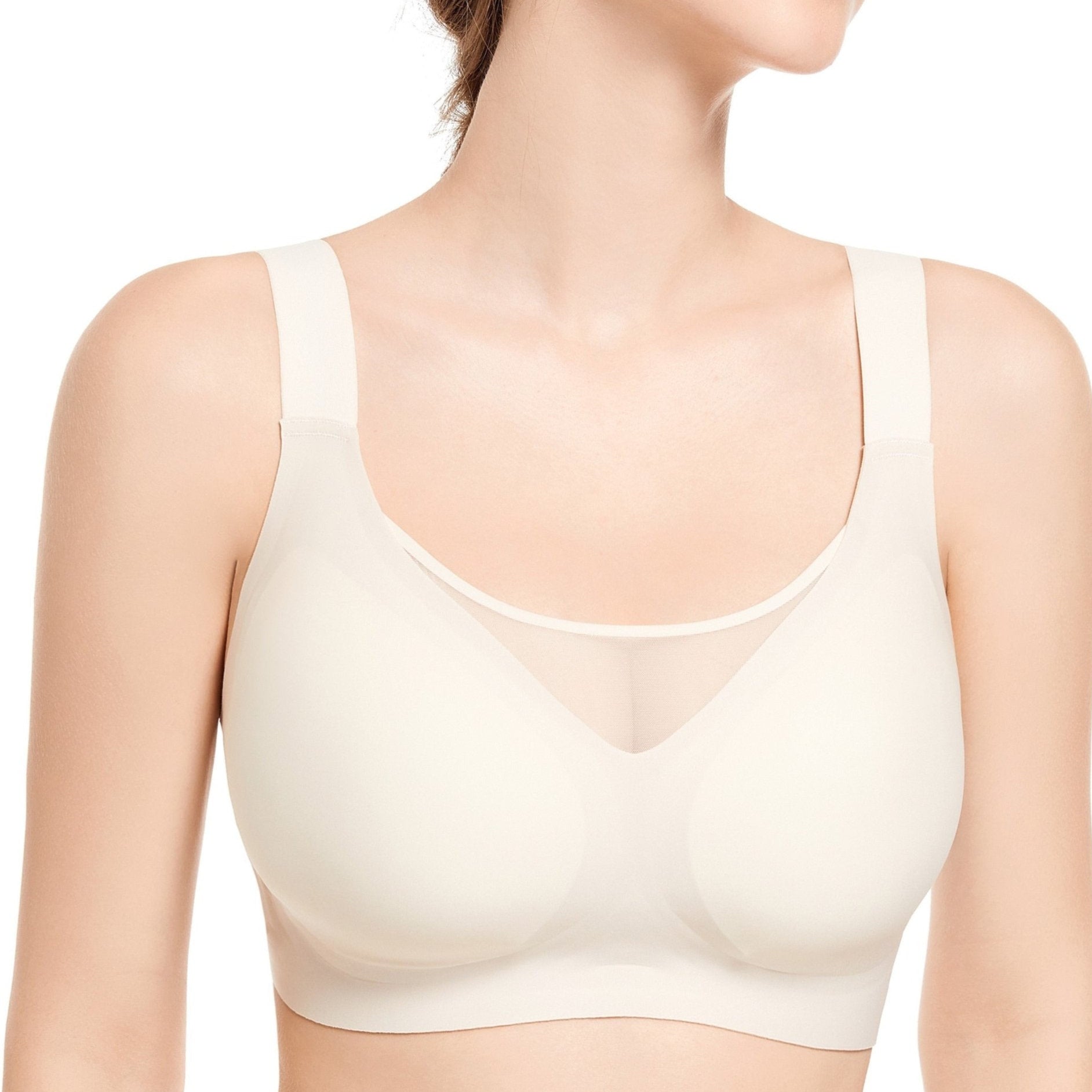 mesh bras with support